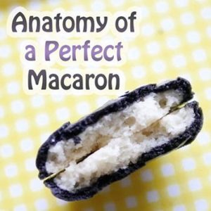Salted Caramel Recipe & Donut Macaron Template