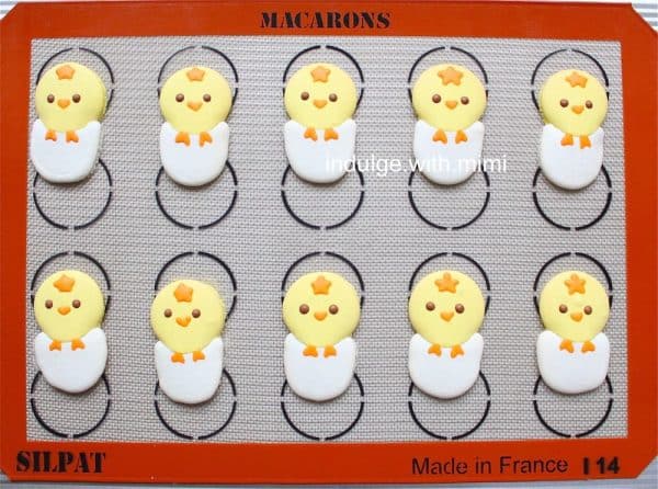 Resting the Macaron Shell - Indulge With Mimi