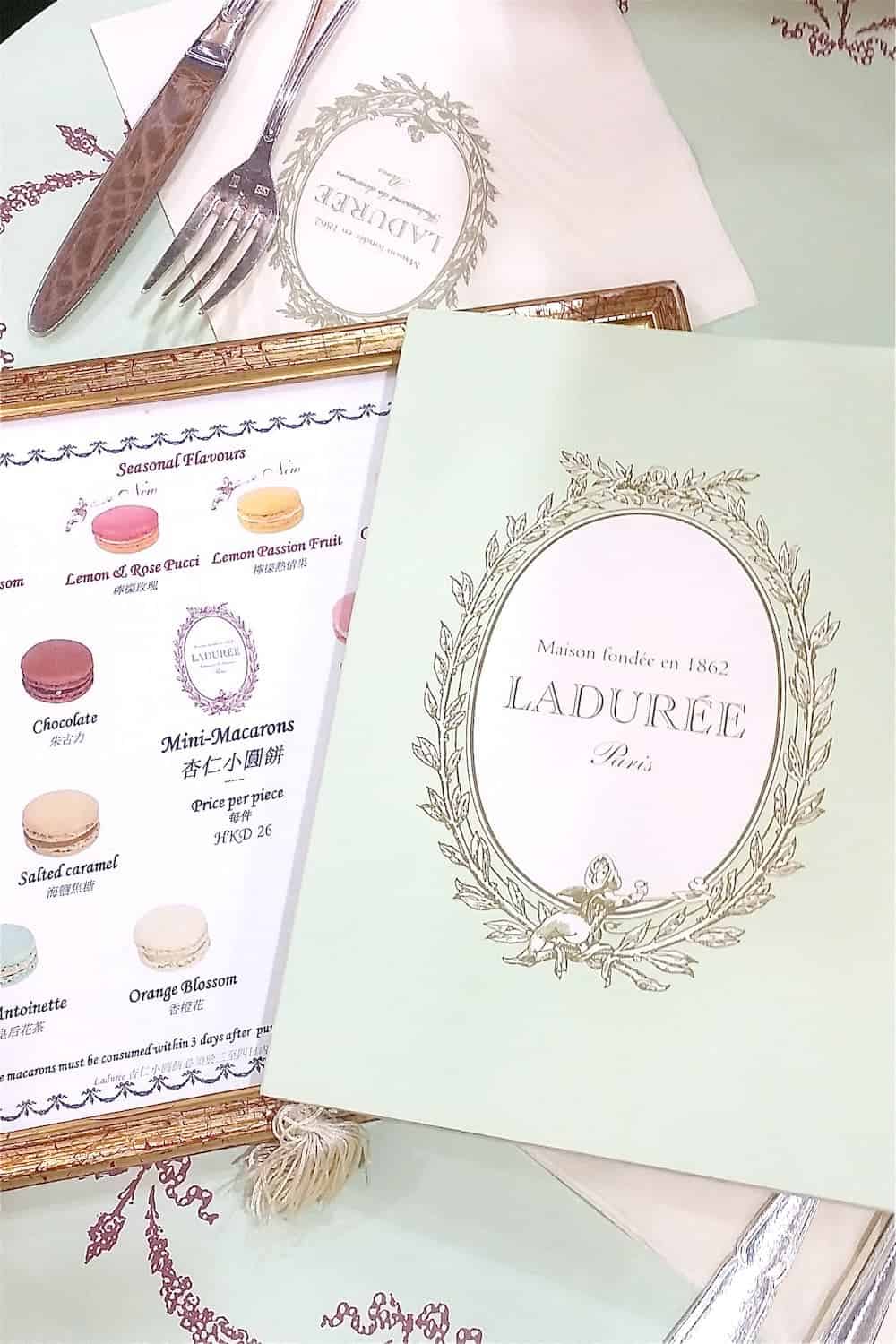 Afternoon Tea at the Laduree Tea Room Hong Kong - Indulge With Mimi
