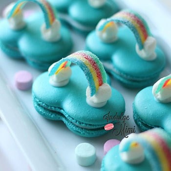 Over the Rainbow Cloud Macarons & My Home