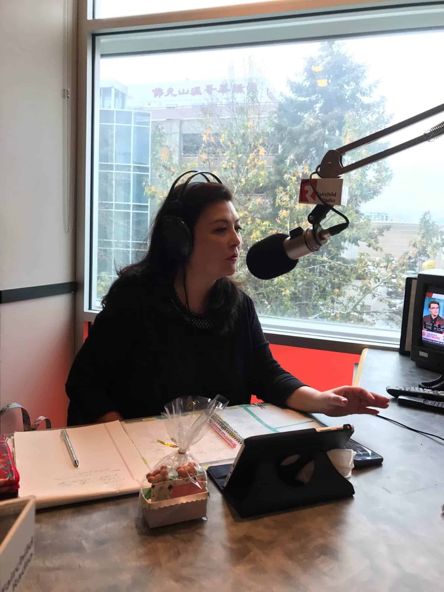 On the Radio & This Year's Christmas Bear Macarons - Indulge With Mimi