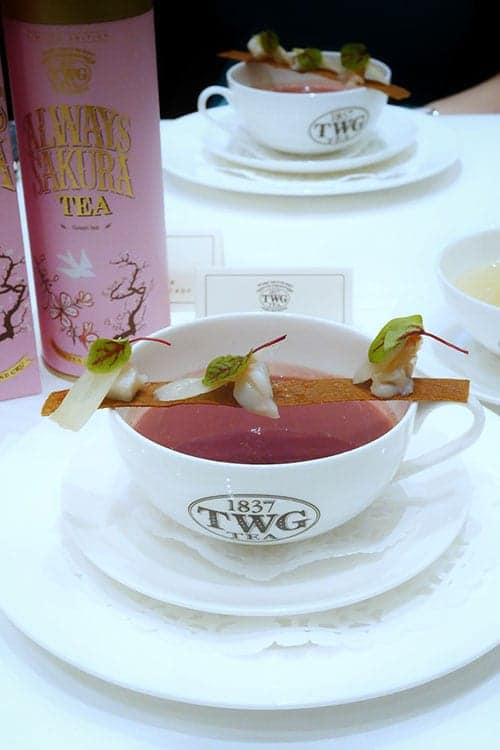 Sakura Tea Tasting at TWG
