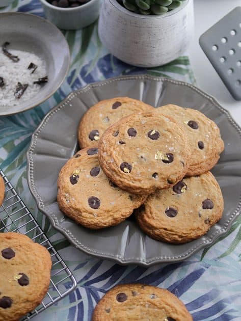 Fancy Soft Chocolate Chip Cookies - Large Size - Indulge With Mimi