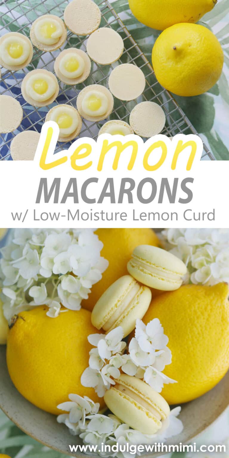 Lemon Macarons Made with a Sturdy "Macaron-Friendly" Lemon Curd Center ...