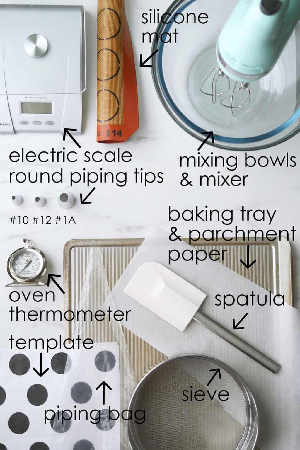 The Best French Macaron Recipe w/ Video & Template - Indulge With Mimi