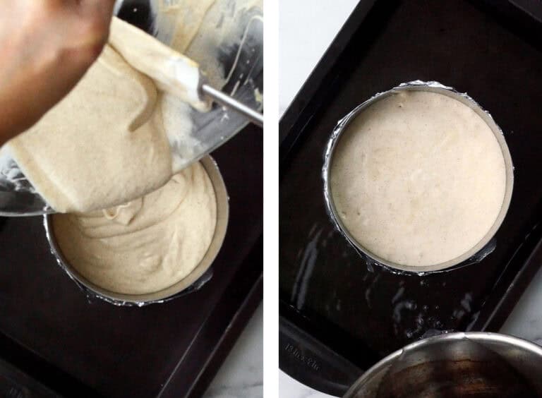 Soufflé Gingerbread Japanese Cheesecake - Indulge With Mimi